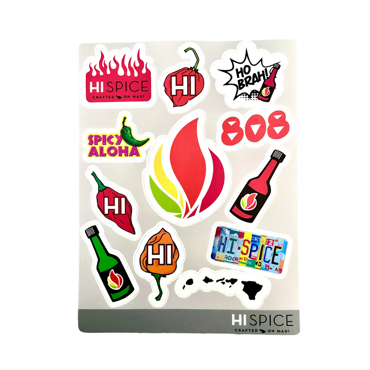 Super Spicy Sticker Sheet – HI SPICE